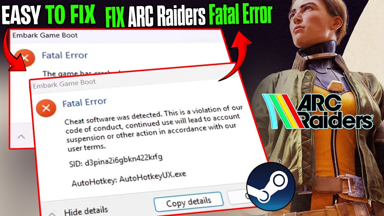 рџ ґпёџ How To Fix Arc Raiders Pc Fatal Error Crashing Issues Full Guide