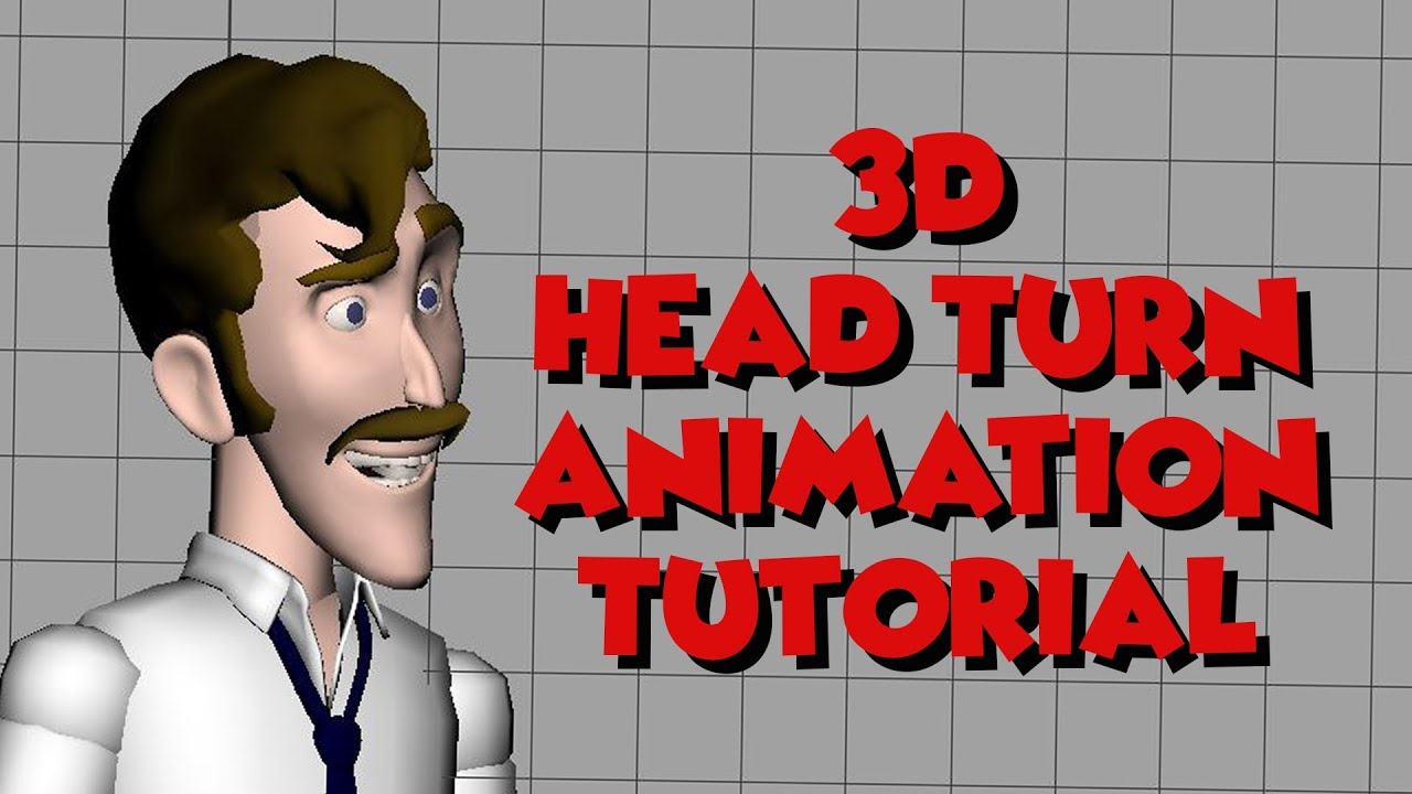3d Head Turn Animation Tutorial Youtube