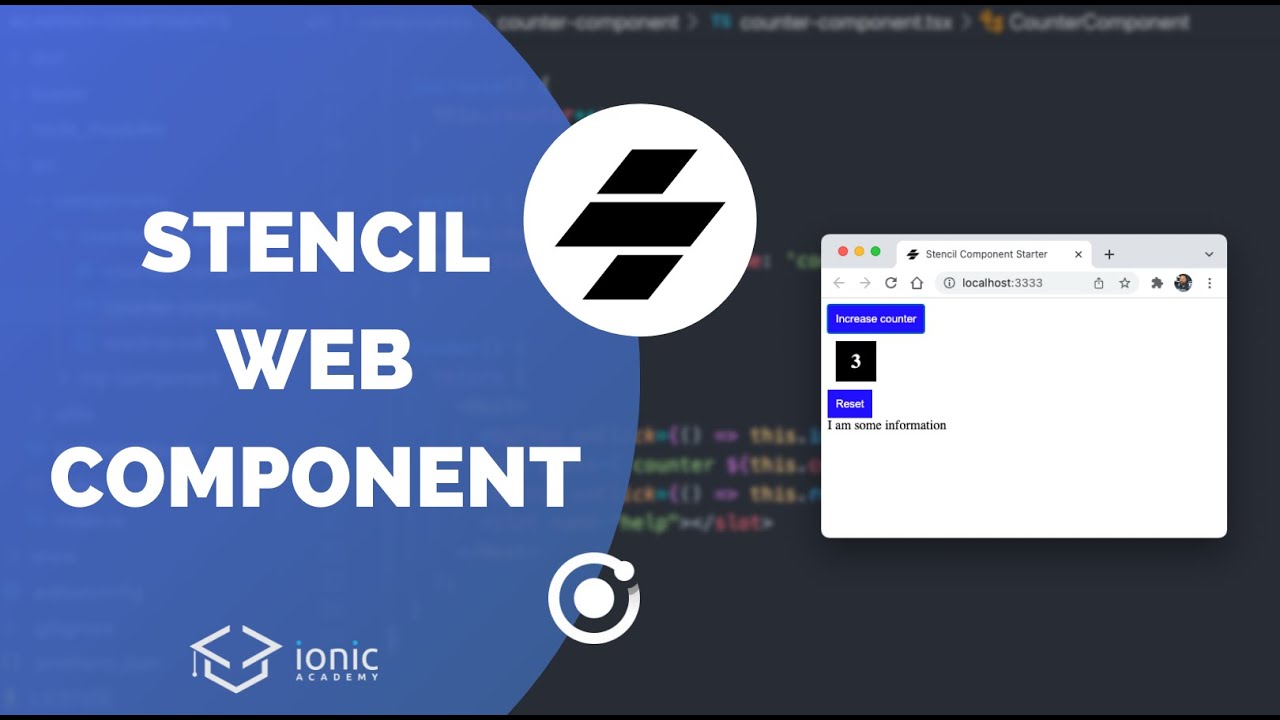How To Create Web Components With Stencil Youtube