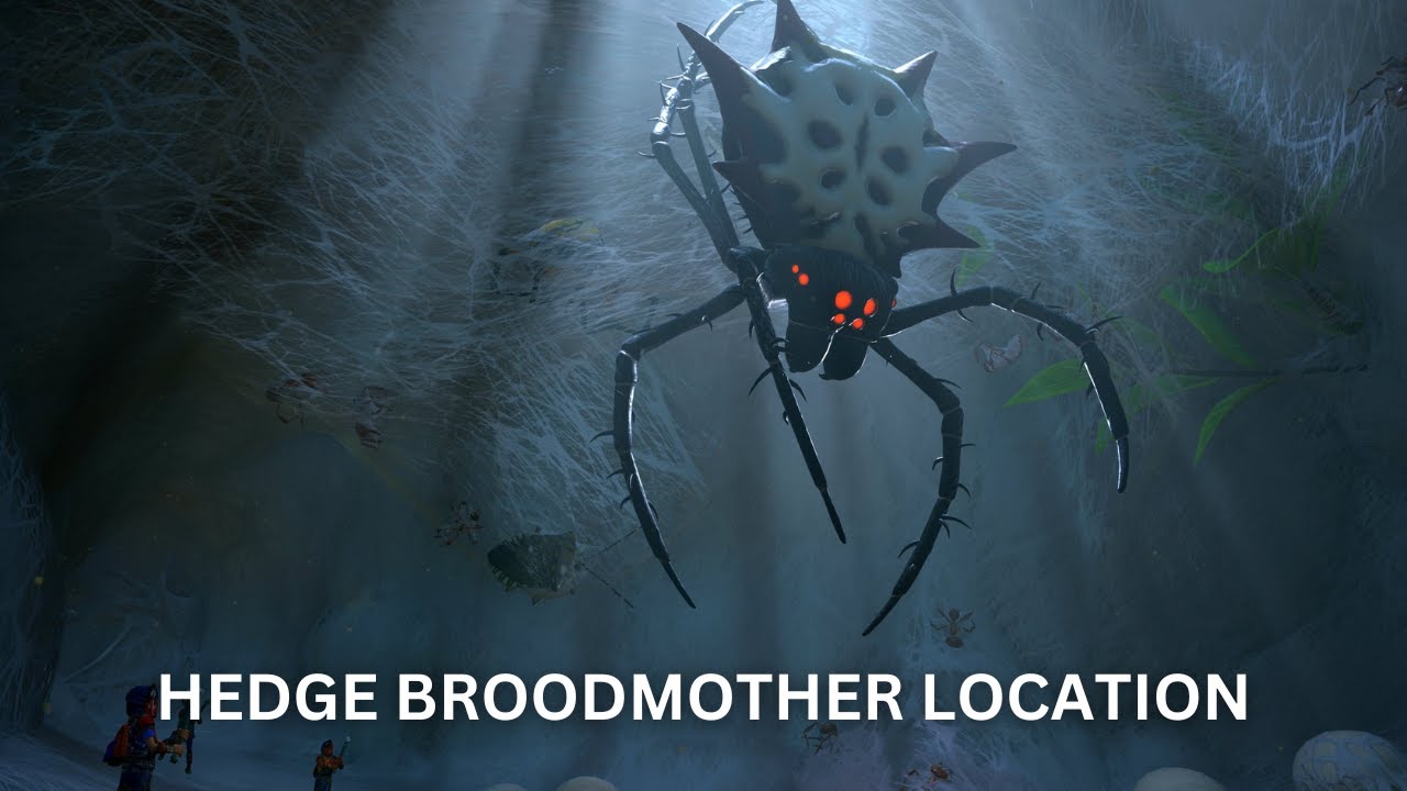 Hedge Broodmother Location In Grounded Youtube