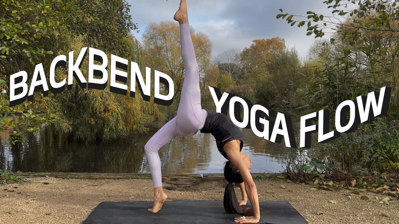 Want To Build A Strong Flexible Spine 20min Backbend Yoga Flow Youtube