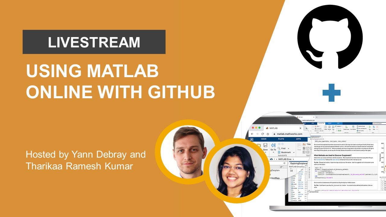 Using Matlab Online With Github Youtube