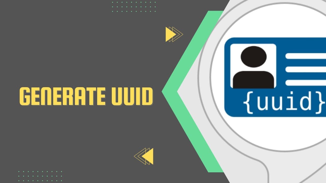How To Generate Uuid Random String Id Generator Code In Java Youtube