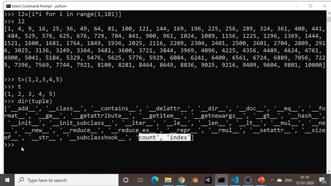 Data Structures In Python Youtube