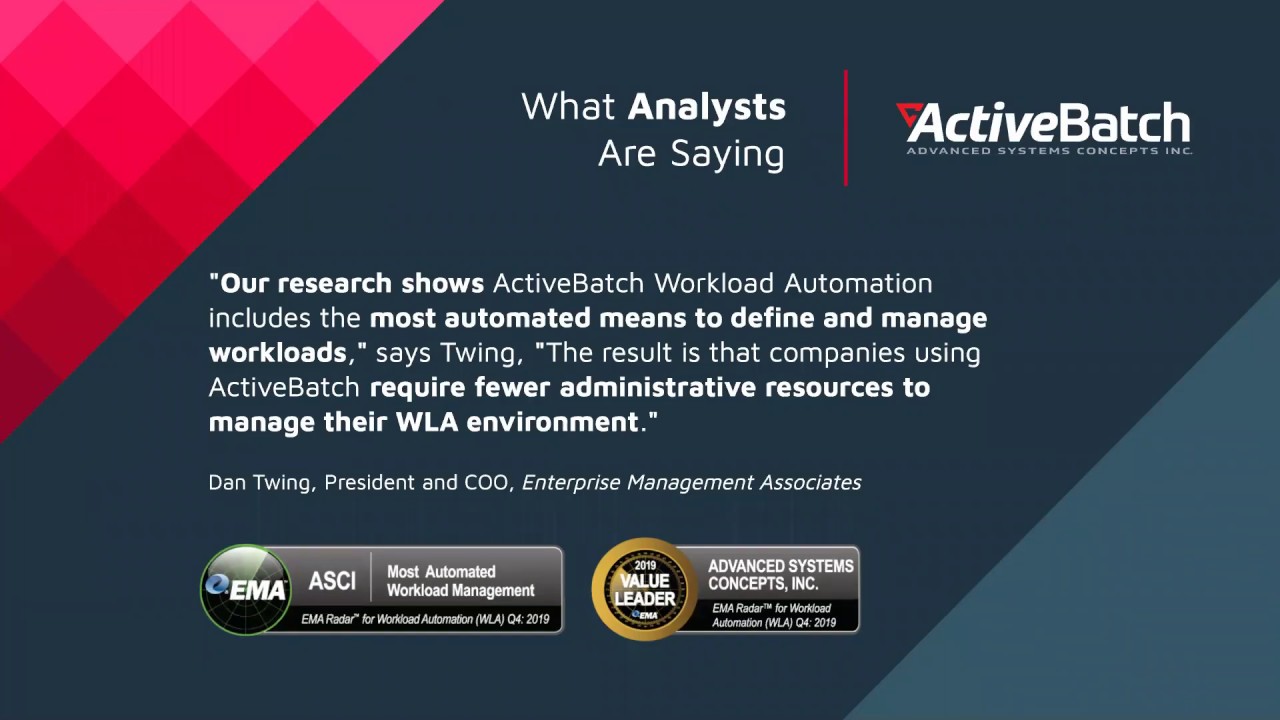 Webinar Why Activebatch For Workload Automation Key Differentiators