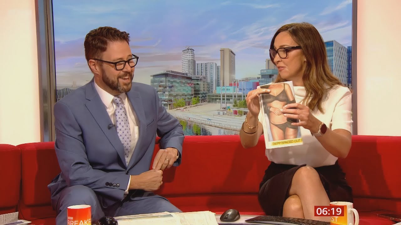 Bbc Presenter Accidentally Flashes Nsfw Picture Live On Air Youtube