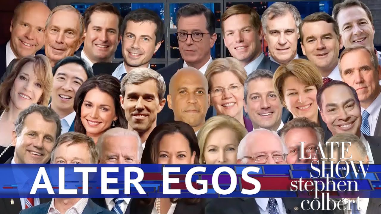 Late Show S Alter Egos The Democratic Candidates Youtube