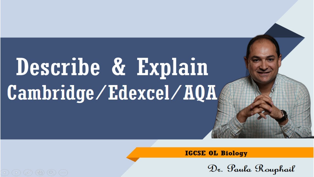 Igcse Ol Describe Explain Solving Youtube