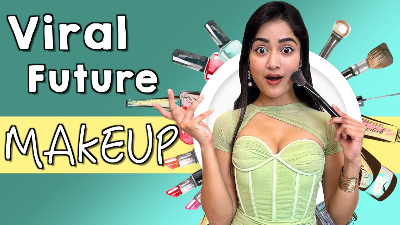 Trying Viral Makeup Products From Future 亞 Do They Even Work Youtube