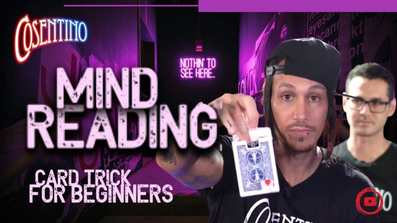 Mind Reading Card Trick For Beginners Youtube