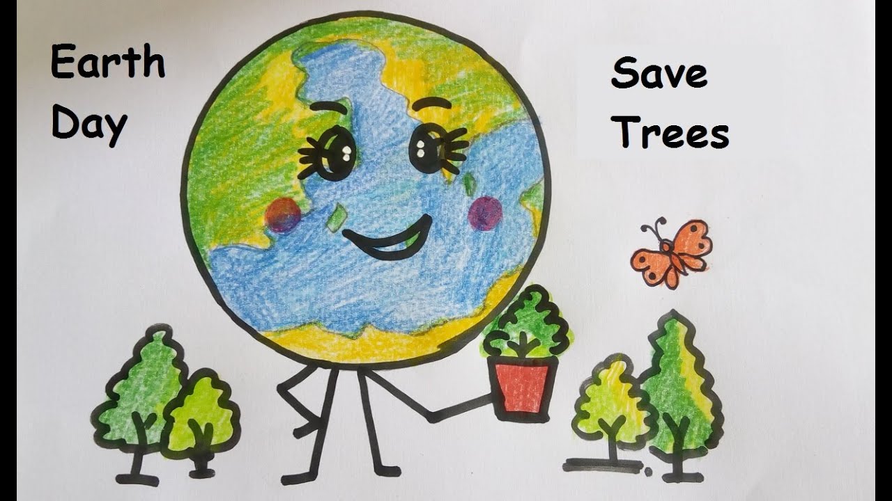 How To Draw World Environment Day Poster Save Earth Save 49 Off