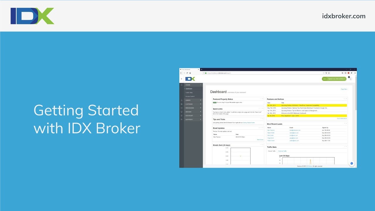 Getting Started With Idx Broker Youtube
