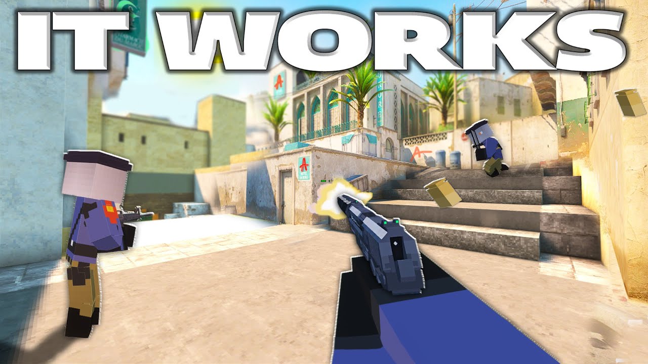 I Made Counter Strike 2 In Minecraft Youtube