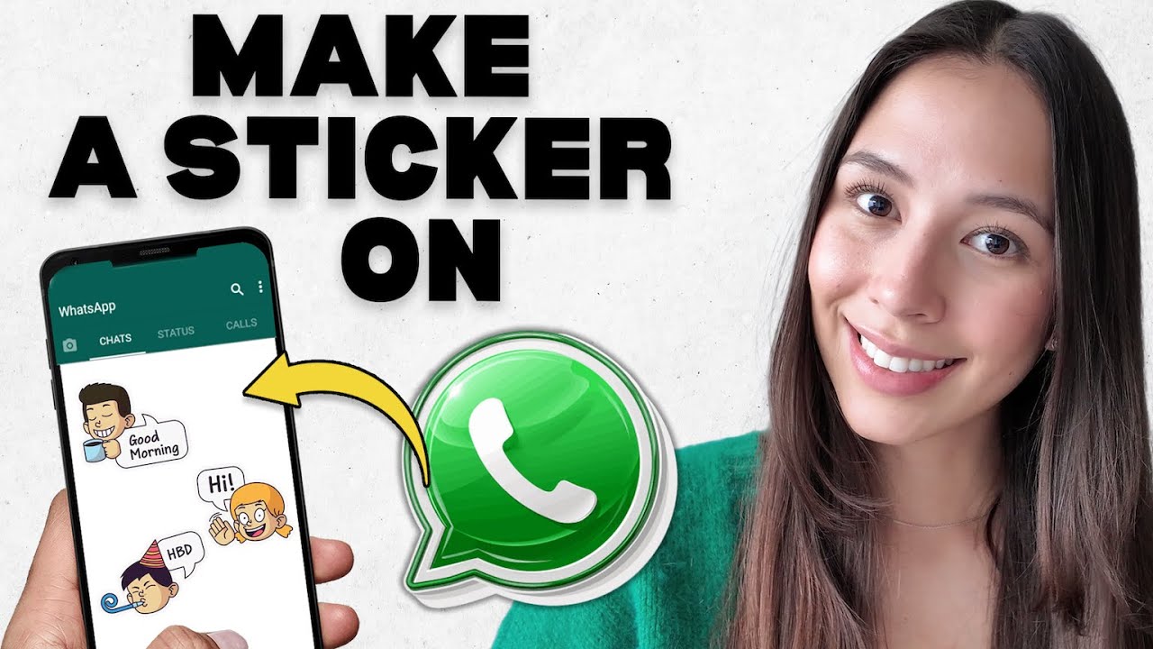 How To Make Your Own Whatsapp Sticker Free Easy Tutorial Youtube
