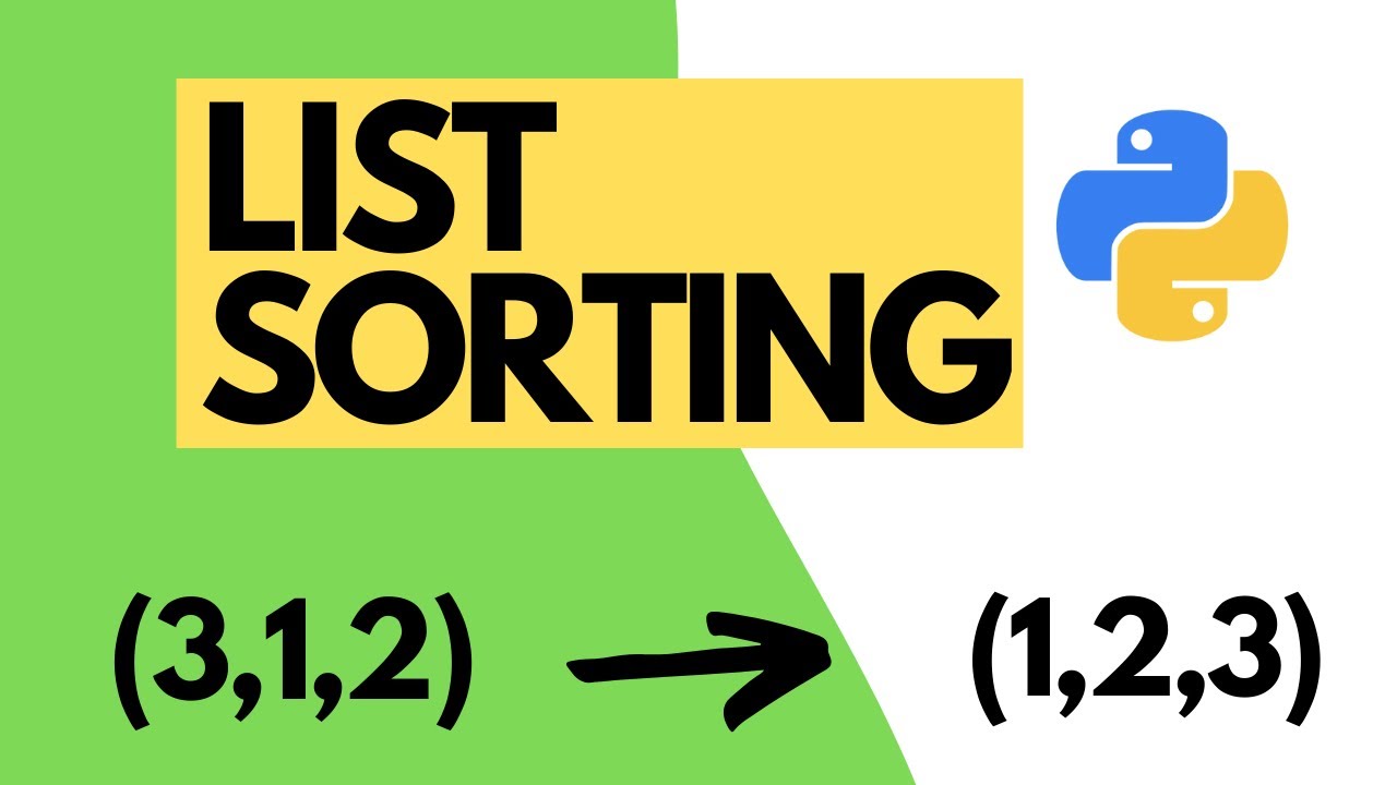 Sort Mixed List In Python Sorting Lists In Python Using Sort Method