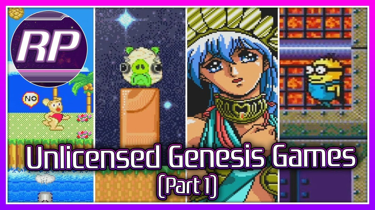 Unlicensed Bootleg Sega Genesis Games Part 1 2 Retro Pals Youtube