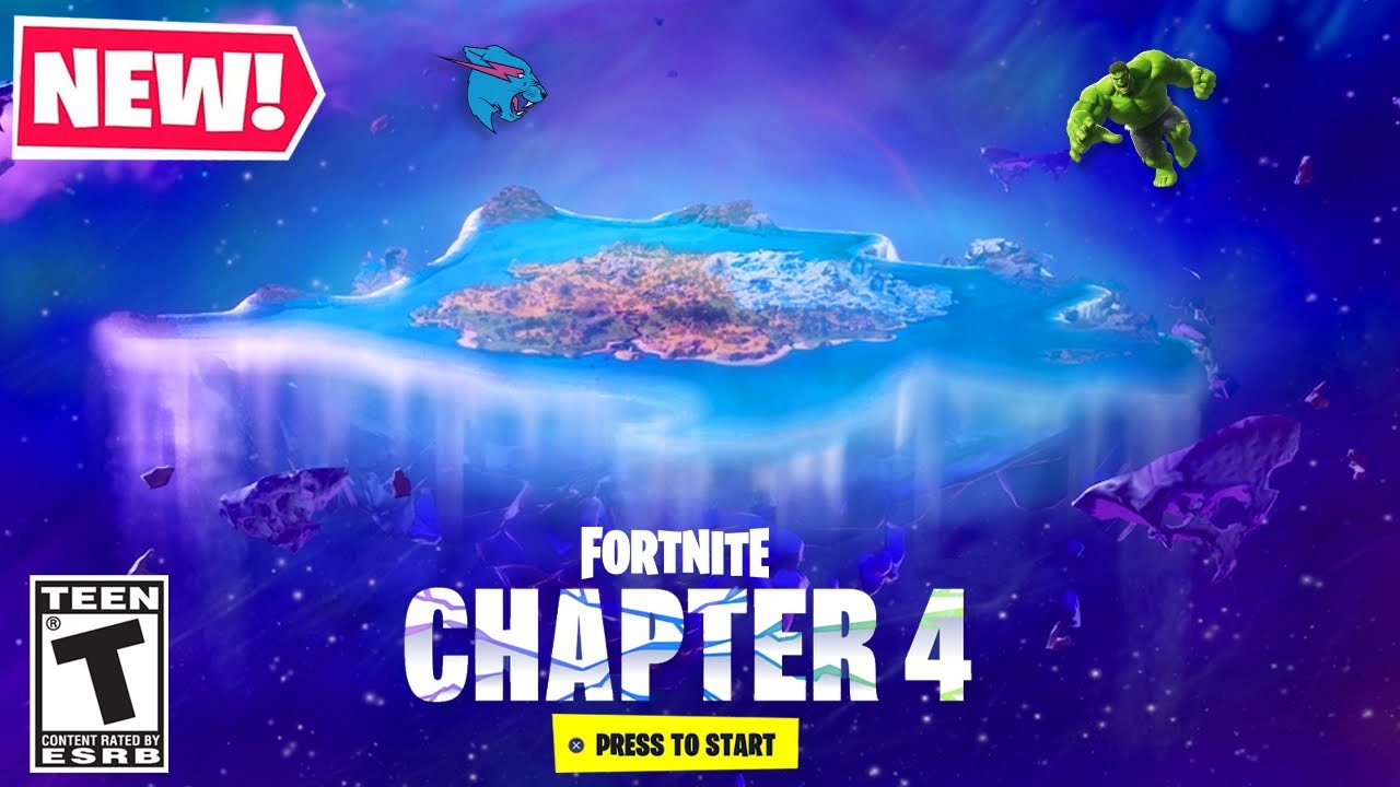New Fortnite Chapter 4 Trailer New Map Youtube