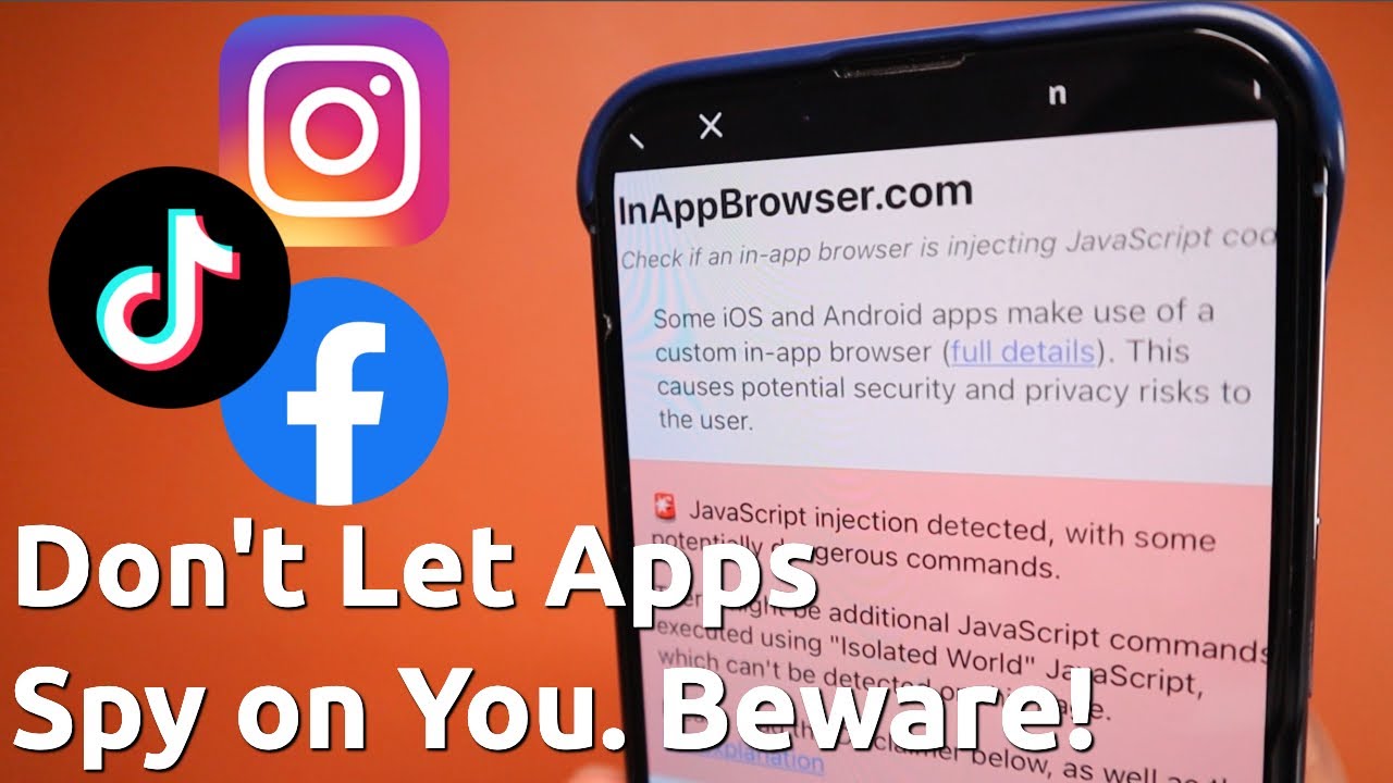 Inappbrowser рџ ґ Don T Let Apps Spy On You Youtube
