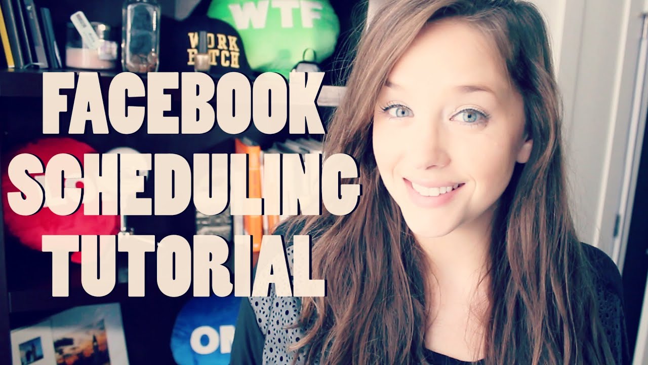 How To Schedule Posts On Facebook Youtube