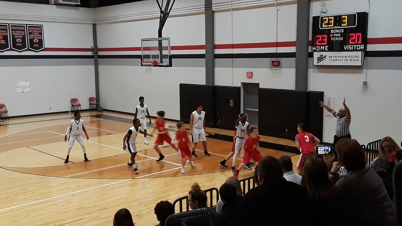 Haggard Middle School B Team Vs Hendrick Middle School 10 Youtube