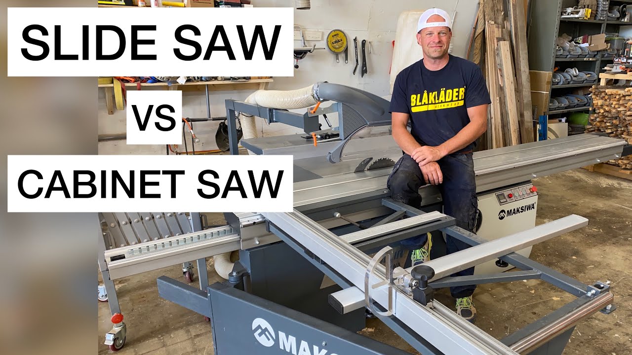 Slide Vs Cabinet Table Saw Youtube