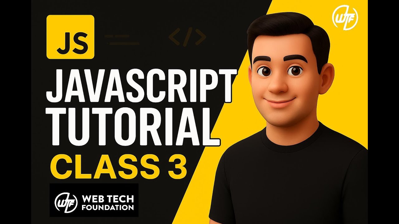 Javascript Tutorial For Beginners Class 3 Learn Javascript From