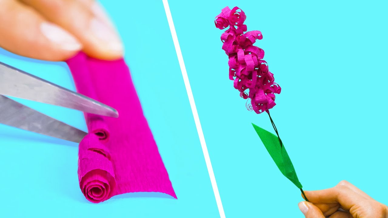 5 Minutes Craft Paper Flowers Easy Best Flower Site