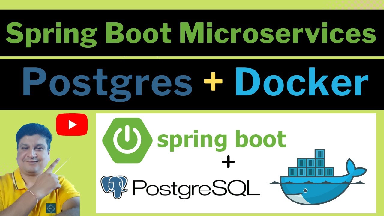 Spring Boot Microservice With Postgres Database Running In Docker