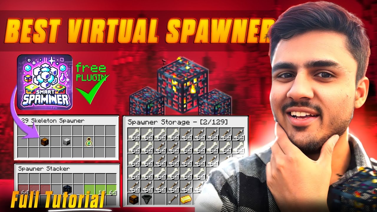 Smart Spawner Minecraft Plugin Best Spawner Plugin Gui Spawner