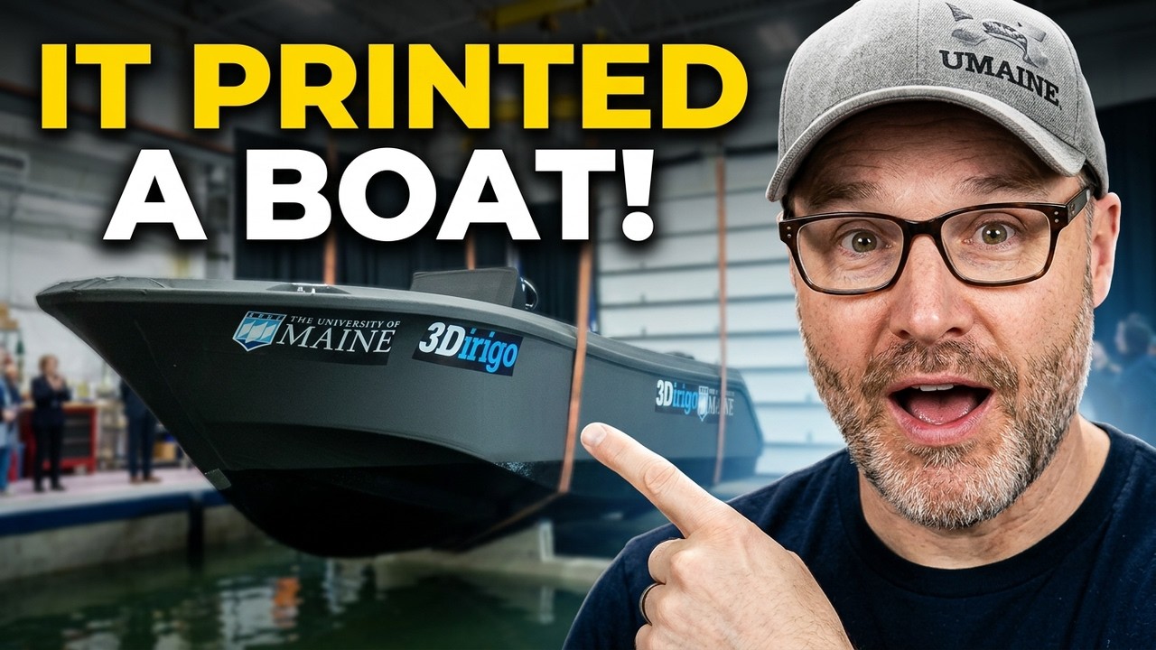 ёяъа Worldтащs Largest 3d Printer Just Made A Boat Guinness Record