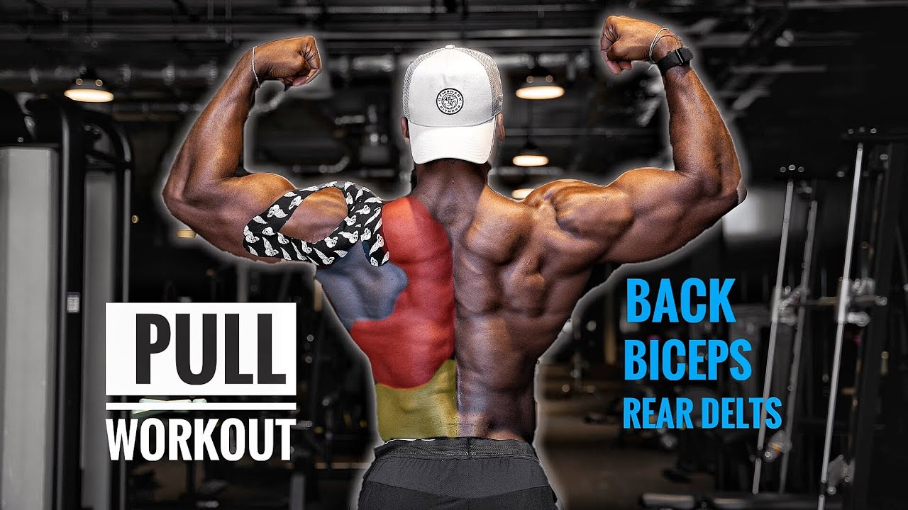 Pull Workout Full Back Biceps Routine Youtube