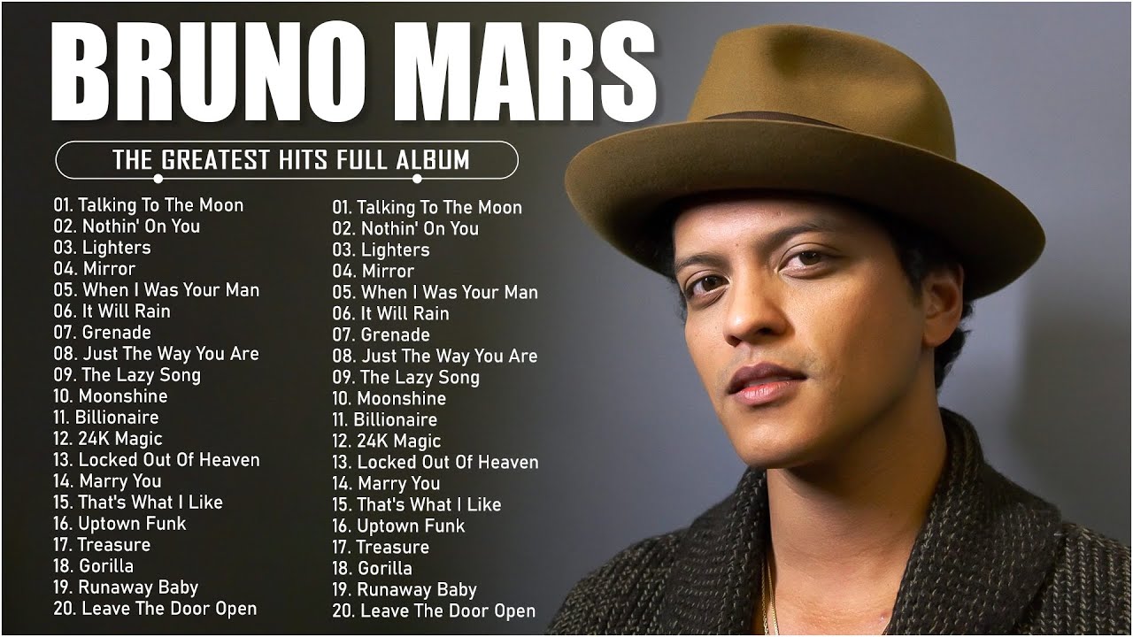 Bruno Mars Greatest Songs Album At Joan Ruhl Blog