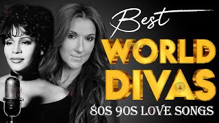 Legendary Divas Whitney Houston Mariah Carey Céline Dion Best World ...