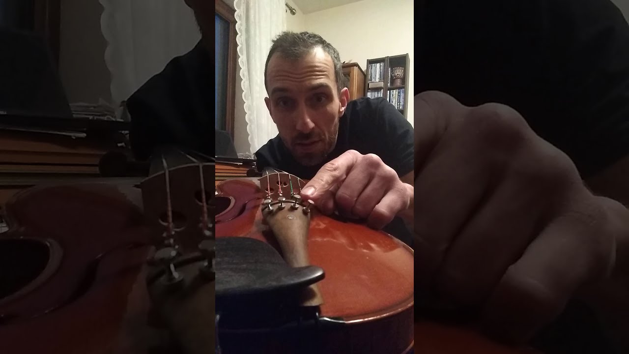 Strojenie Skrzypiec Kołkami Podstawy Youtube