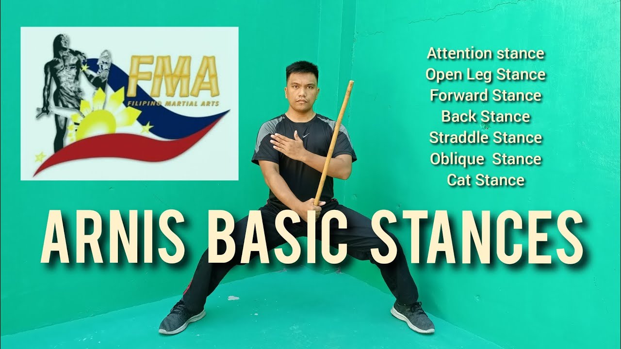 Arnis Basic Stances Youtube