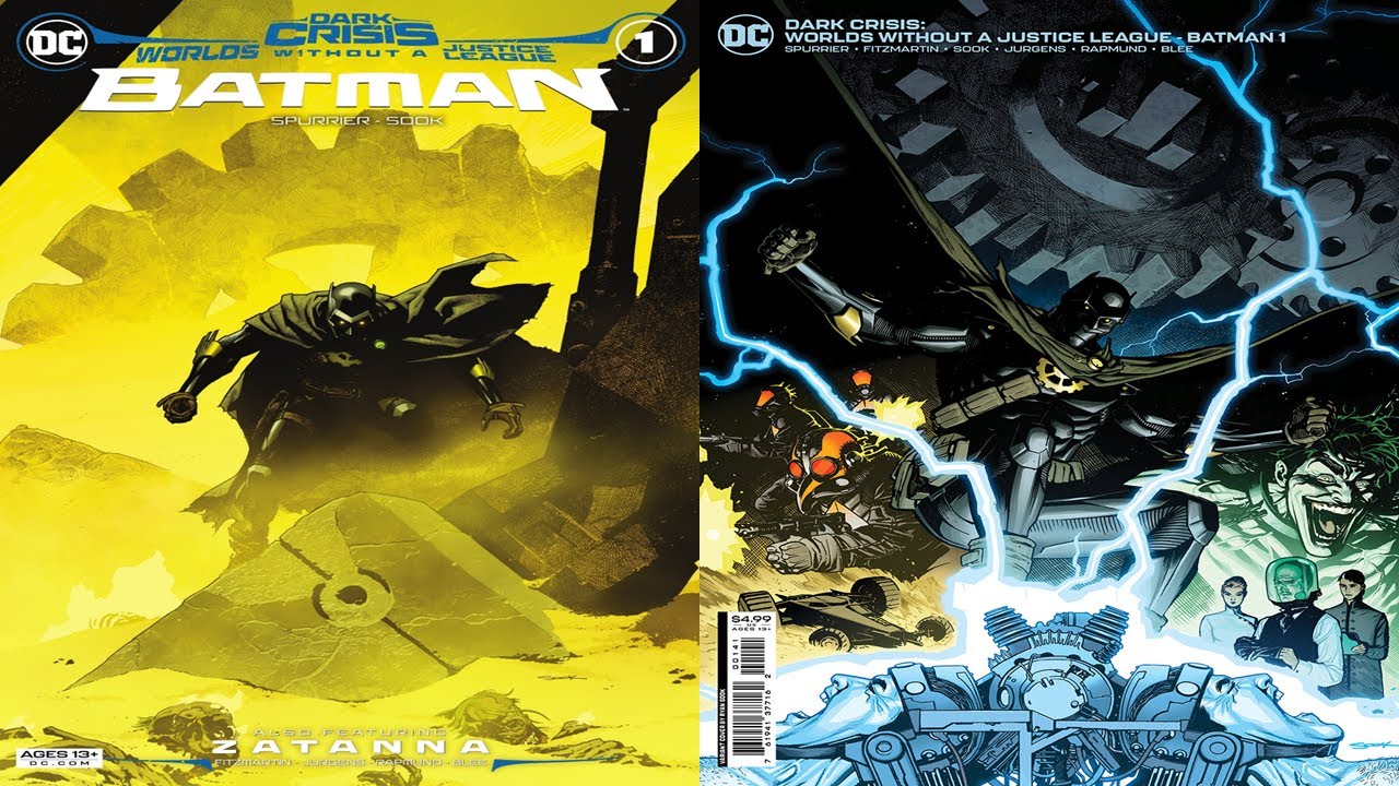 Dark Crisis Worlds Without A Justice League Batman 1 2022 Youtube