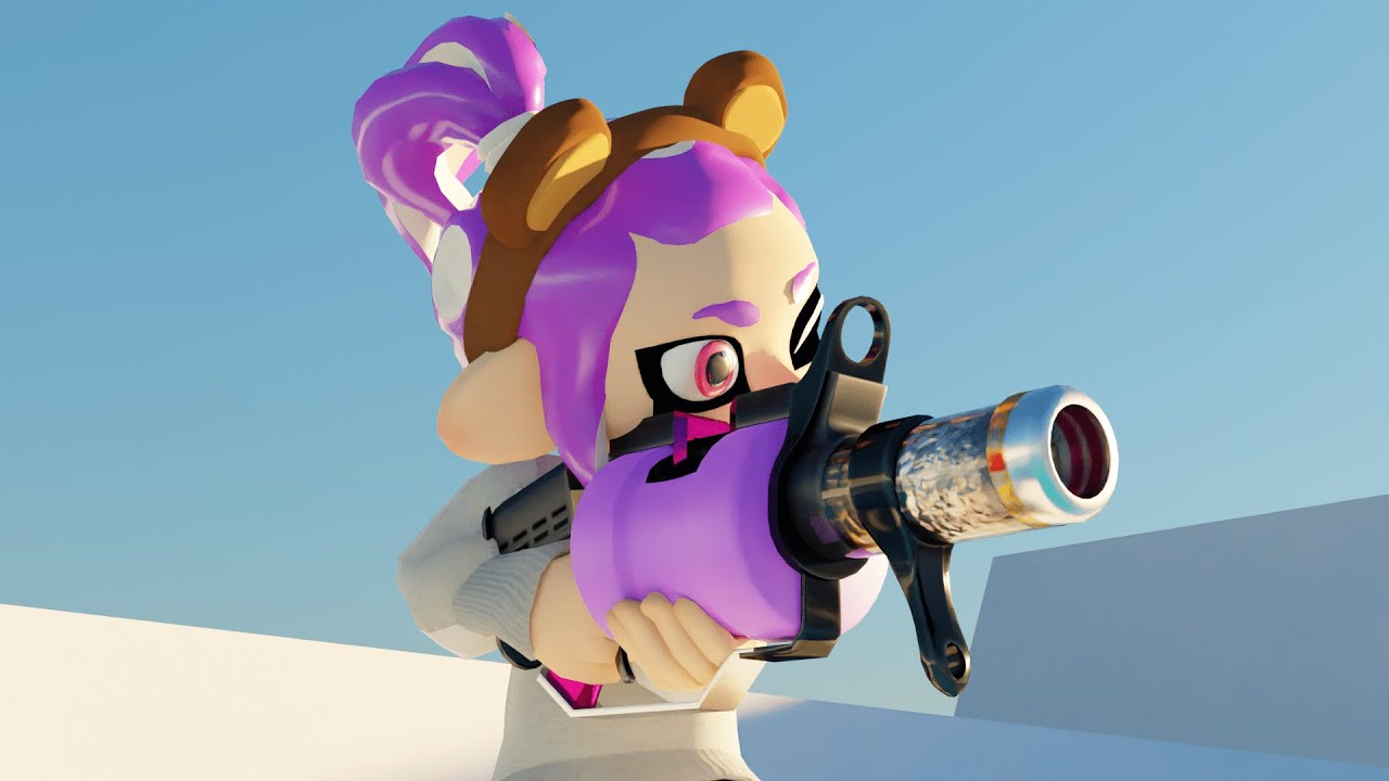 Range Test Splatoon Animation Youtube