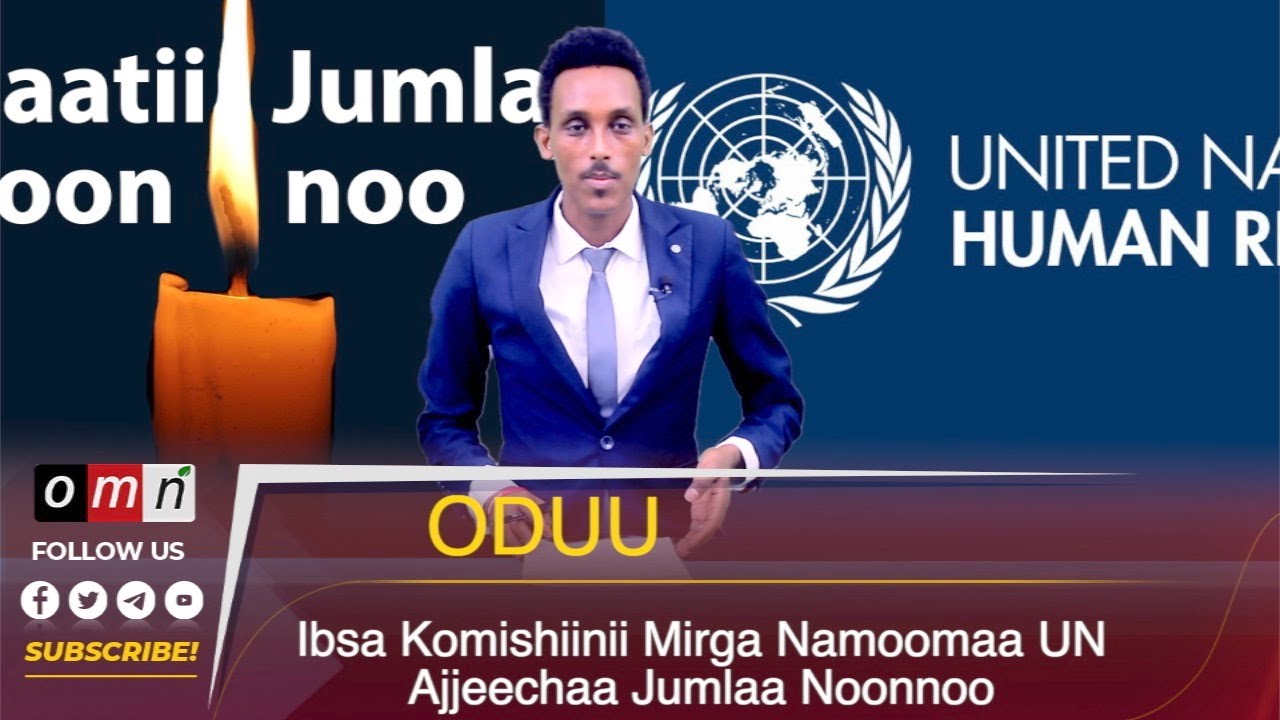 Omn Oduu Wax 18 2024 Youtube