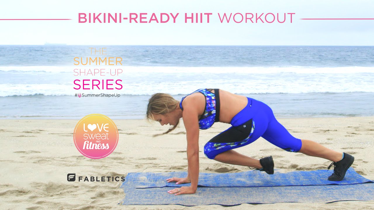 Bikini Ready Hiit Workout Summer Shape Up Series Youtube