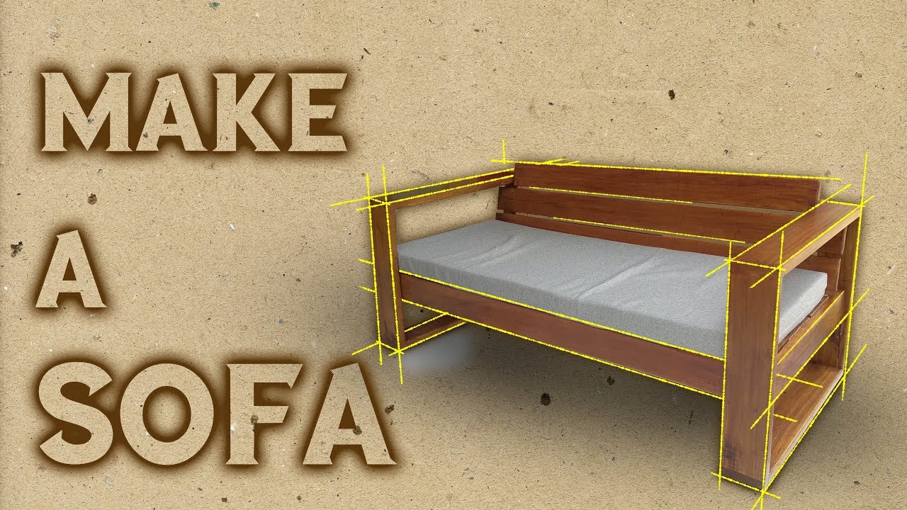 Woodworking Make A Sofa Youtube