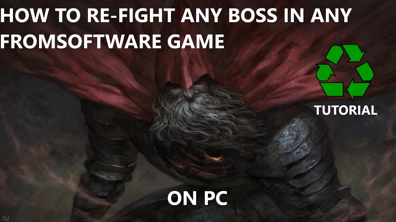 How To Re Fight Any Fromsoftware Boss By Backups Youtube