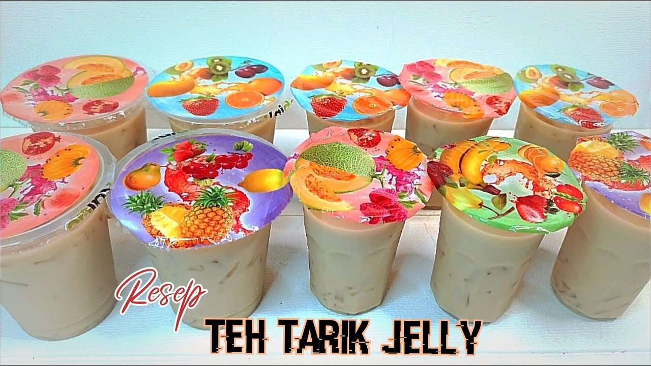 Resep Teh Tarik Jelly Enak Seger Sehat Ide Jualan Youtube