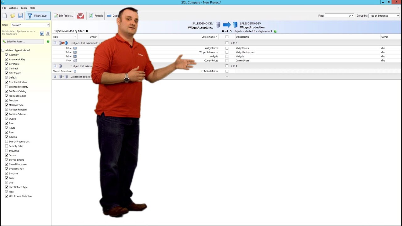 Introduction To Redgate Sql Compare Redgate Youtube