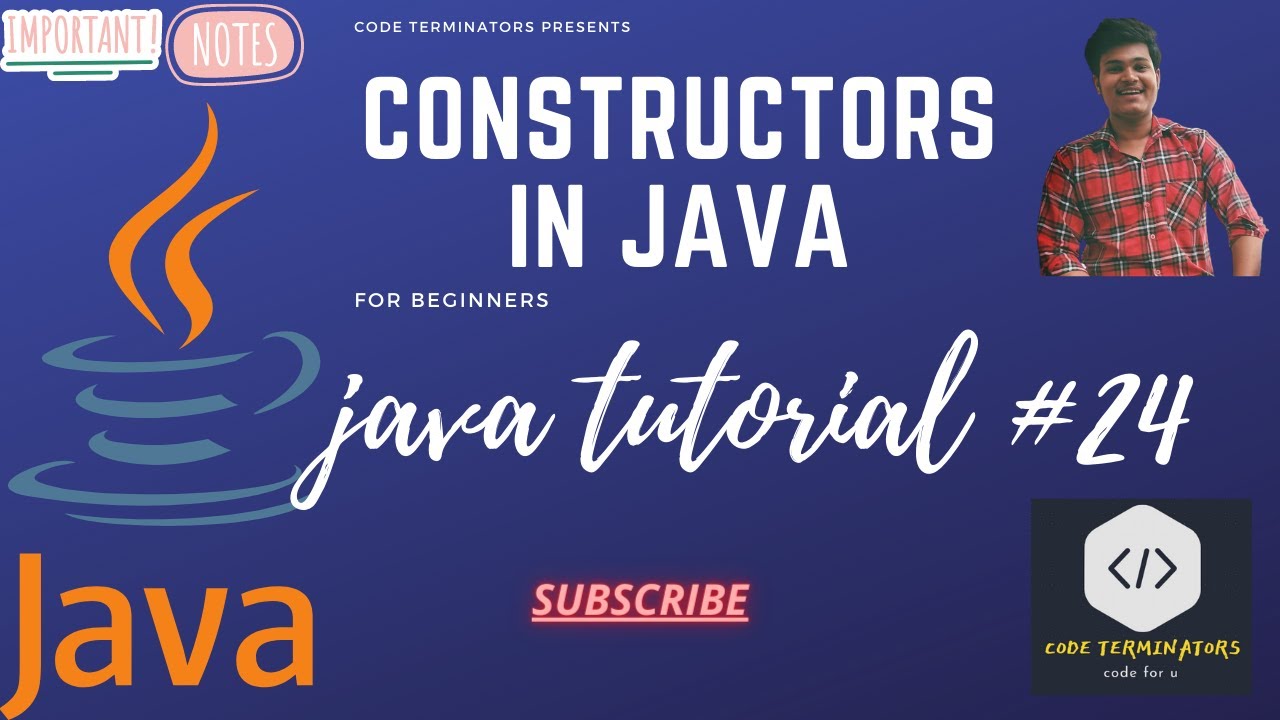 Java Tutorial 24 Constructors Youtube