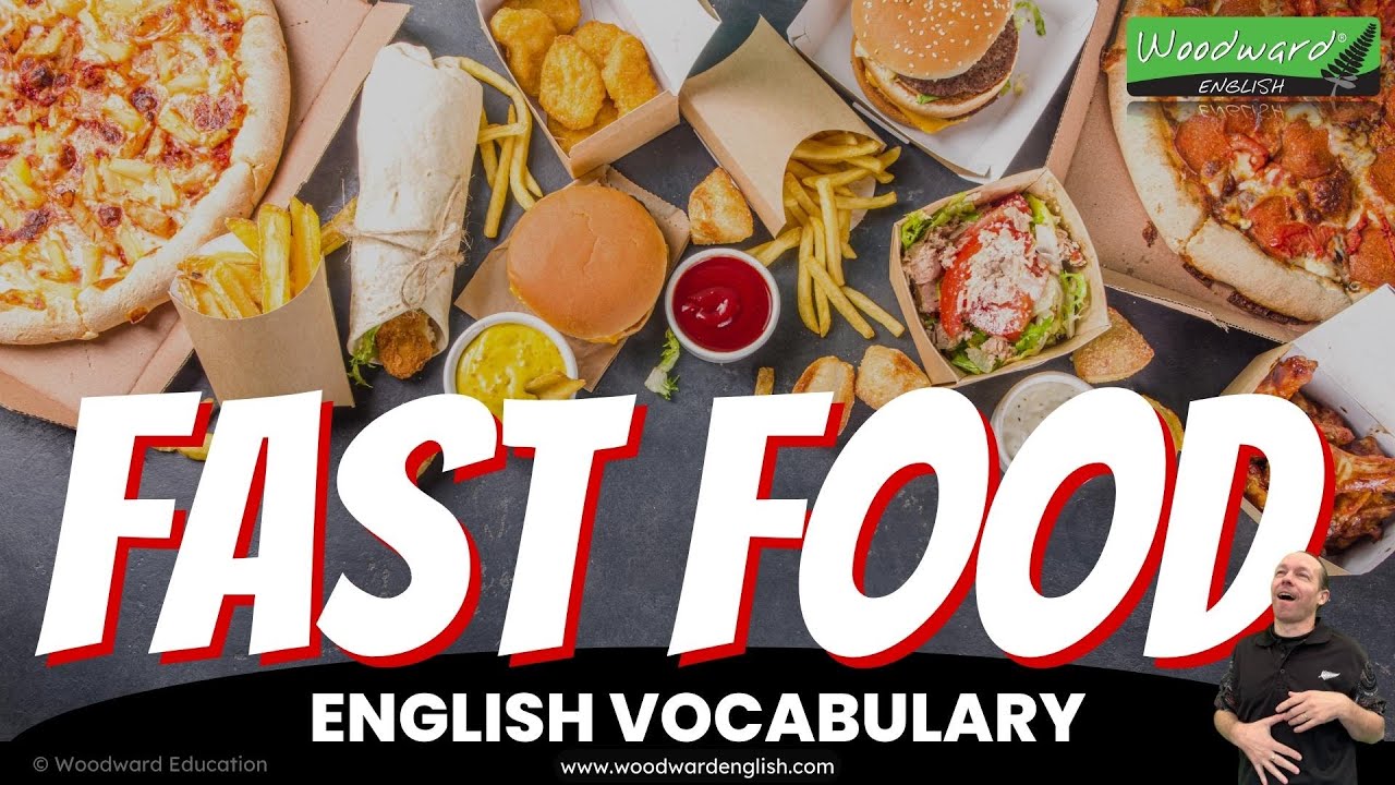 Fast Food English Vocabulary рџќ 22 Types Of Fast Food In English Youtube