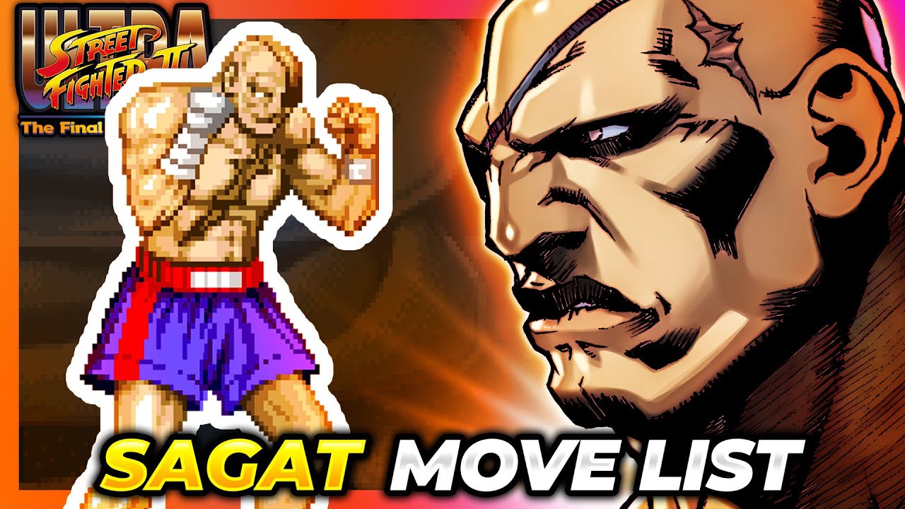 Sagat Move List Ultra Street Fighter Ii The Final Challengers Usfii