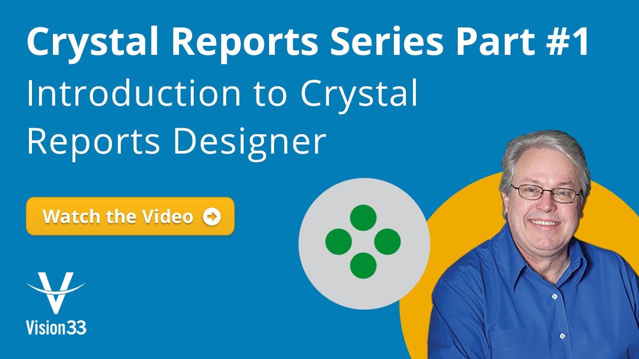 Crystal Reports Series Part 1 Introduction To Crystal Reports