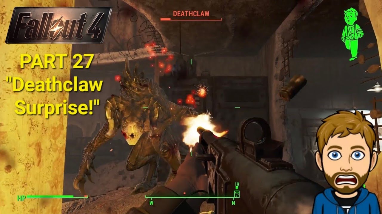 Deathclaw Surprise Fallout 4 Ps5 Playthrough Part 27 Youtube