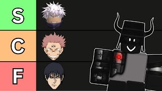 Ranking Every Jujutsu Infinite Inate Cursed Technique Tier List Aureo ...