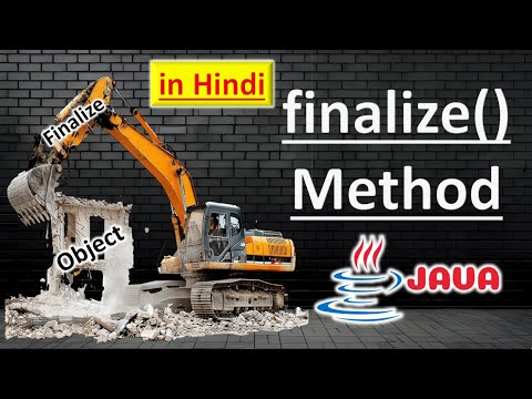 Finalize Method In Java In Hindi Pradeep Nailwal Youtube